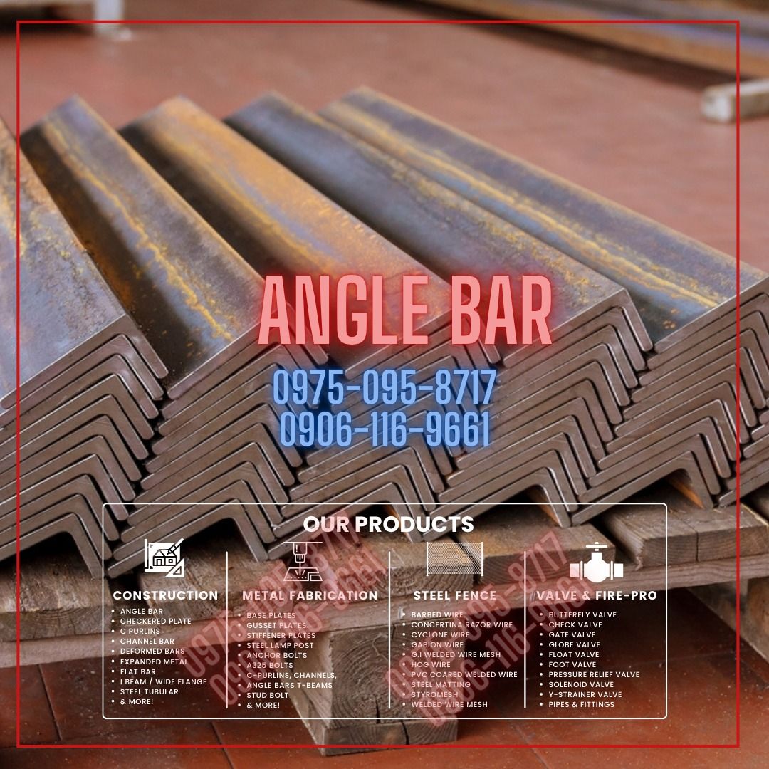 Structural Steel Supplier | Angle Bar | Flat Bar | GI Square Tube | GI ...