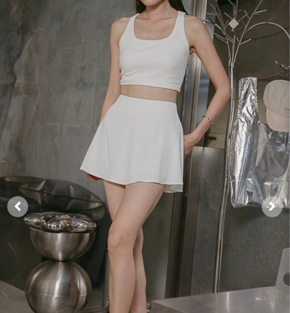 Supergurl Super Flowy Skorts (Natural), Women's Fashion, Bottoms ...