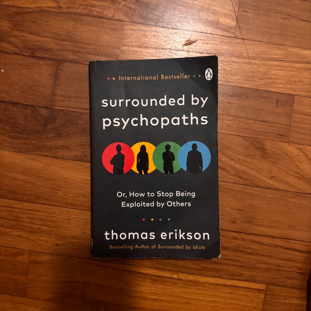 Surrounded by psychopaths, Hobbies & Toys, Books & Magazines, Fiction & Non-Fiction on Carousell