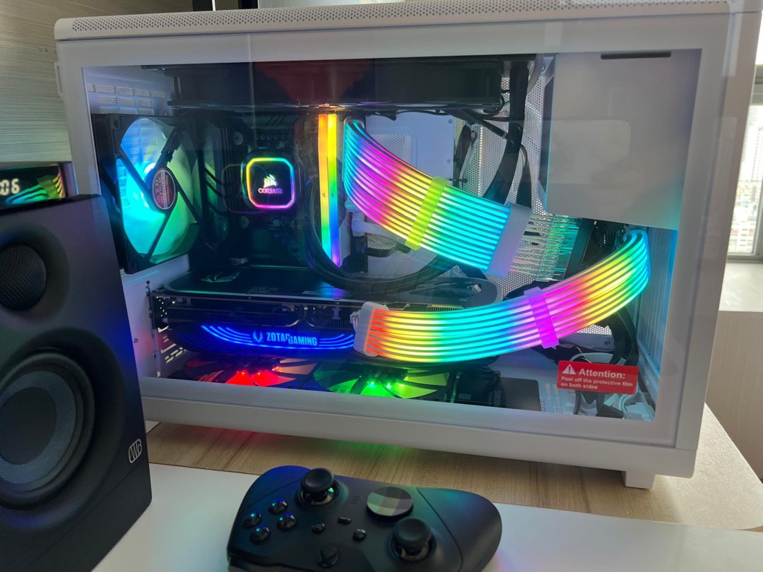 Tecware RGB Cable Cover (white) ARGB Flex 24P (GPU 24 p+psu), Computers ...