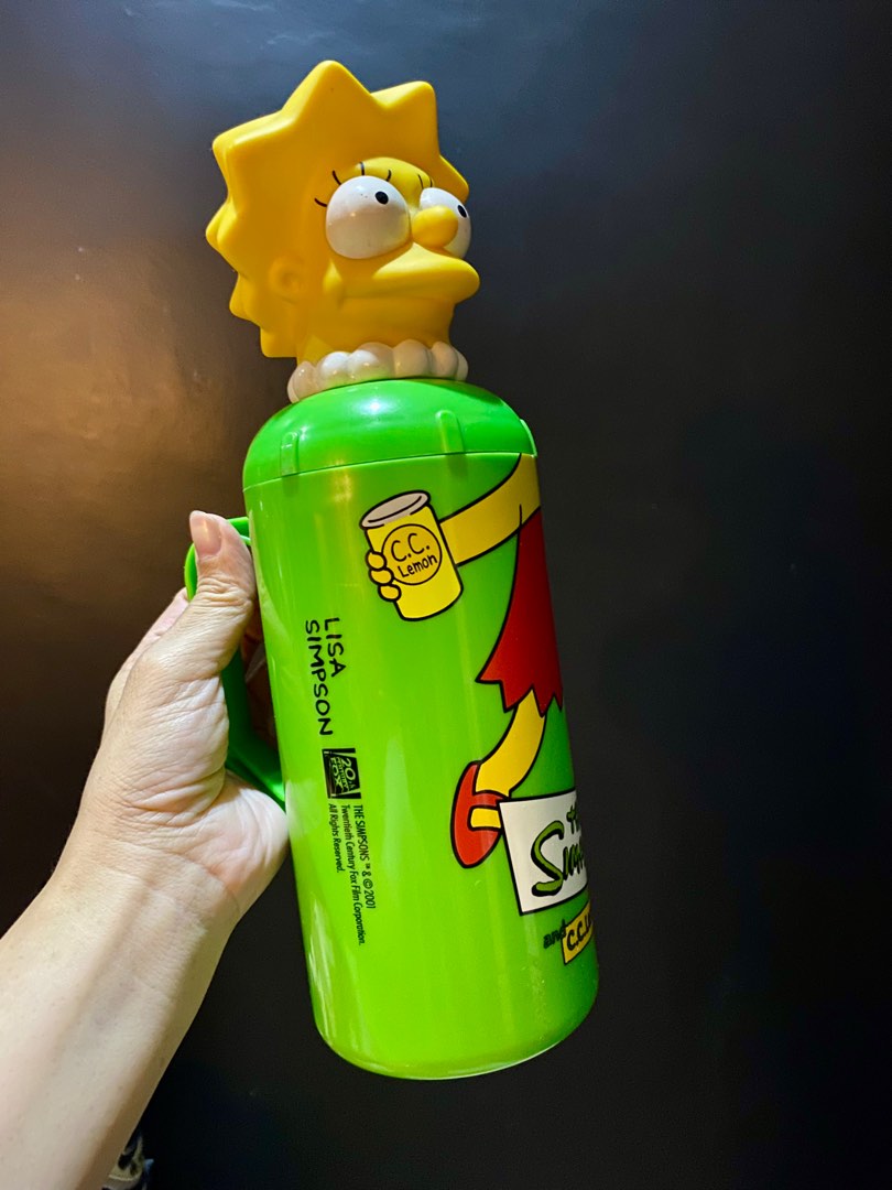 THE SIMPSONS CC LEMON BOTTLE COOLER, Hobbies & Toys, Memorabilia ...