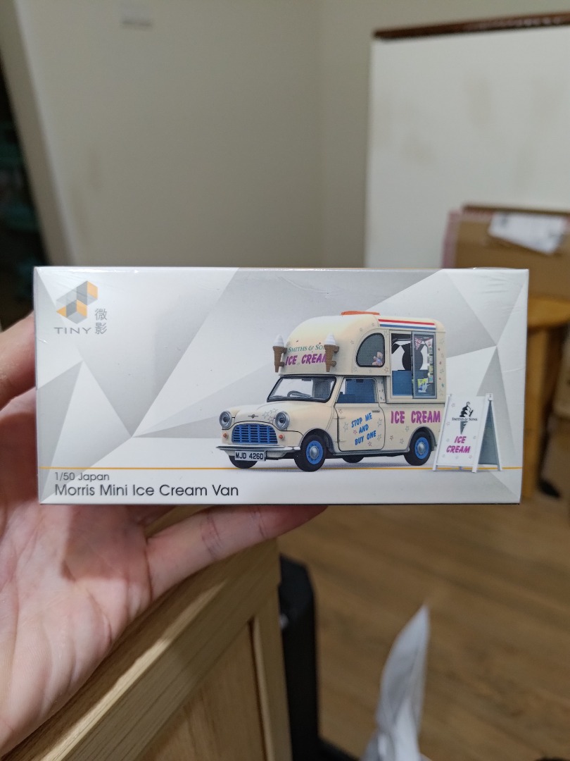 TINY Morris Mini Ice Cream Van (TMCS 2025 Exclusive), Hobbies & Toys, Toys & Games on Carousell