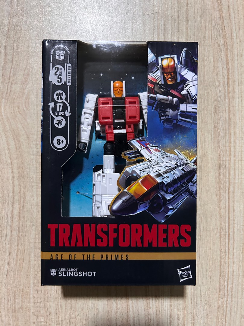 Transformers Age of the Primes Aerialbot Slingshot Deluxe Class ...