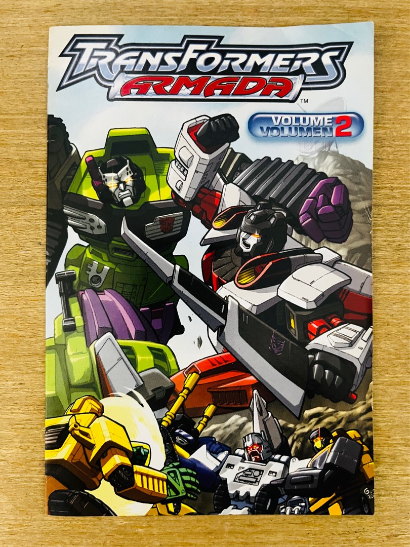 TRANSFORMERS ARMADA VOLUME 2 MINI-COMIC & TOY PRODUCT CATALOG (2002 ...