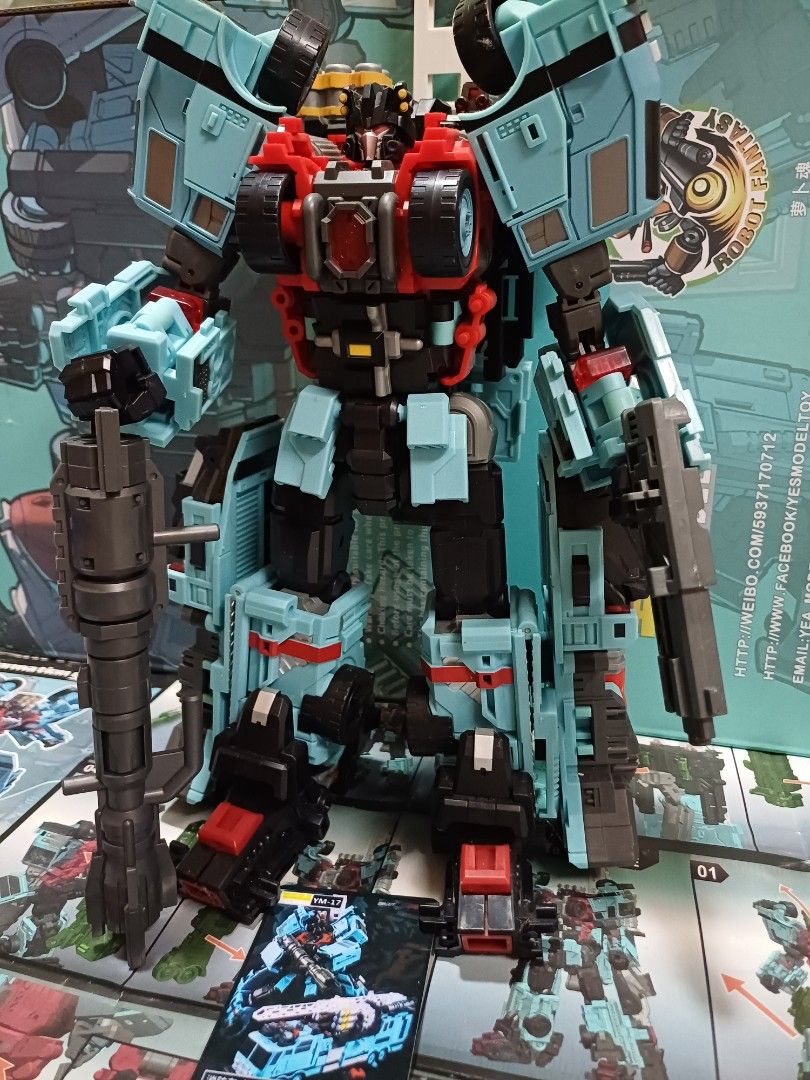 Transformers Combiner Yes Model YM 17 RF 07, Hobbies & Toys, Toys ...