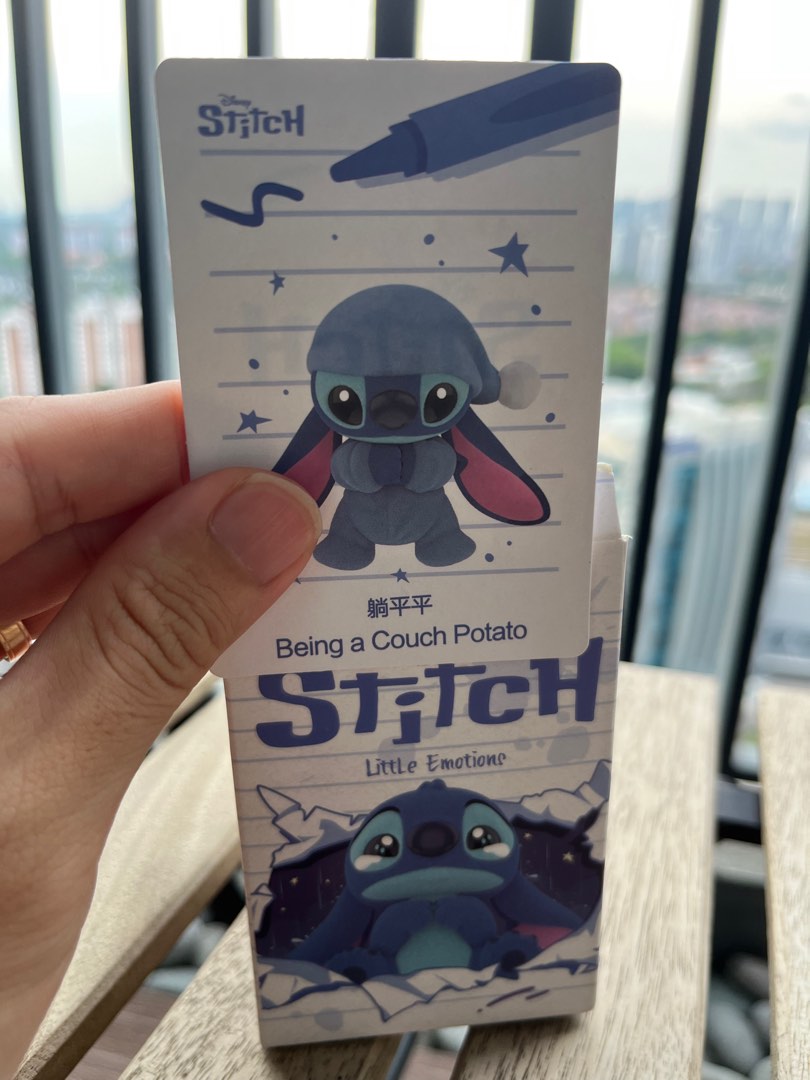 WTS - Stitch Being a Couch Potato Disney (Stitch Little Emotions ...