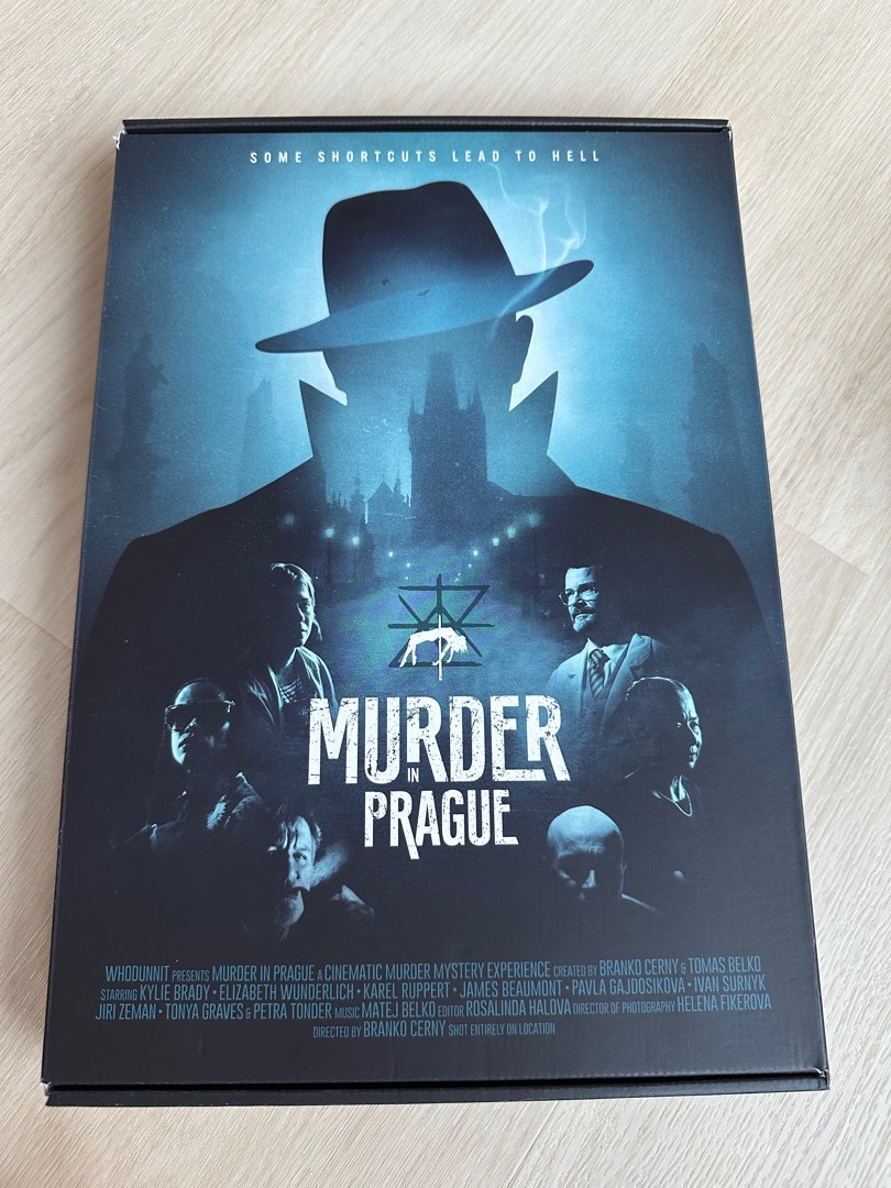 WTS Murder in prague detective game, Hobbies & Toys, Toys & Games on ...