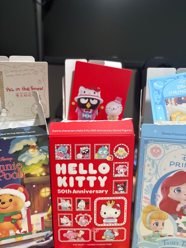 WTS Popmart Hello Kitty 50th Anniversary - Bad badtz-maru, Hobbies ...