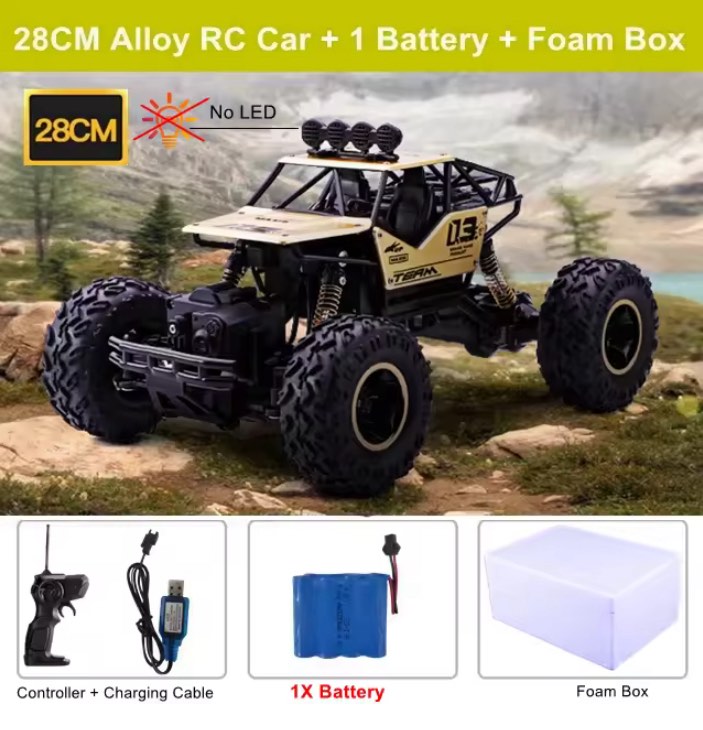 4WD RC Car Off Road 4x4 Remote Control Cars Radio Buggy Truck Racing ...