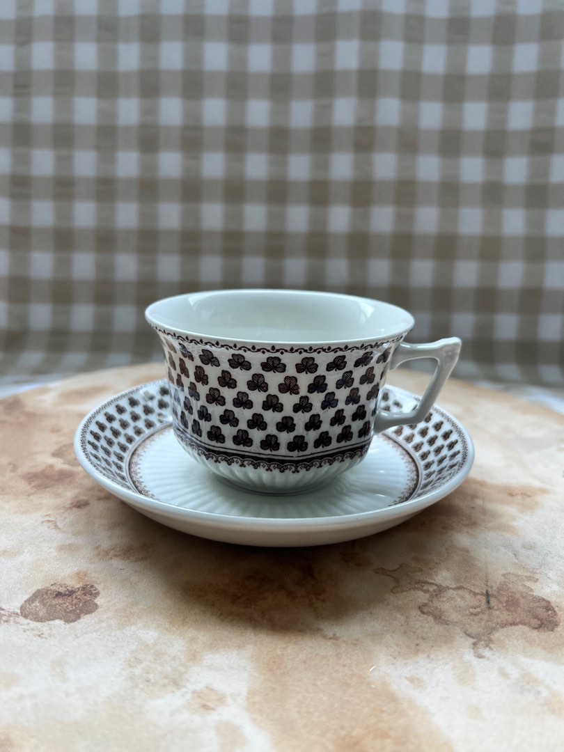 Adams Ironstone Sharon - Tea Cup and Saucer., Furniture & Home Living ...