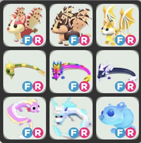 Adopt me High Tiers | Dragons, Video Gaming, Gaming Accessories, In ...