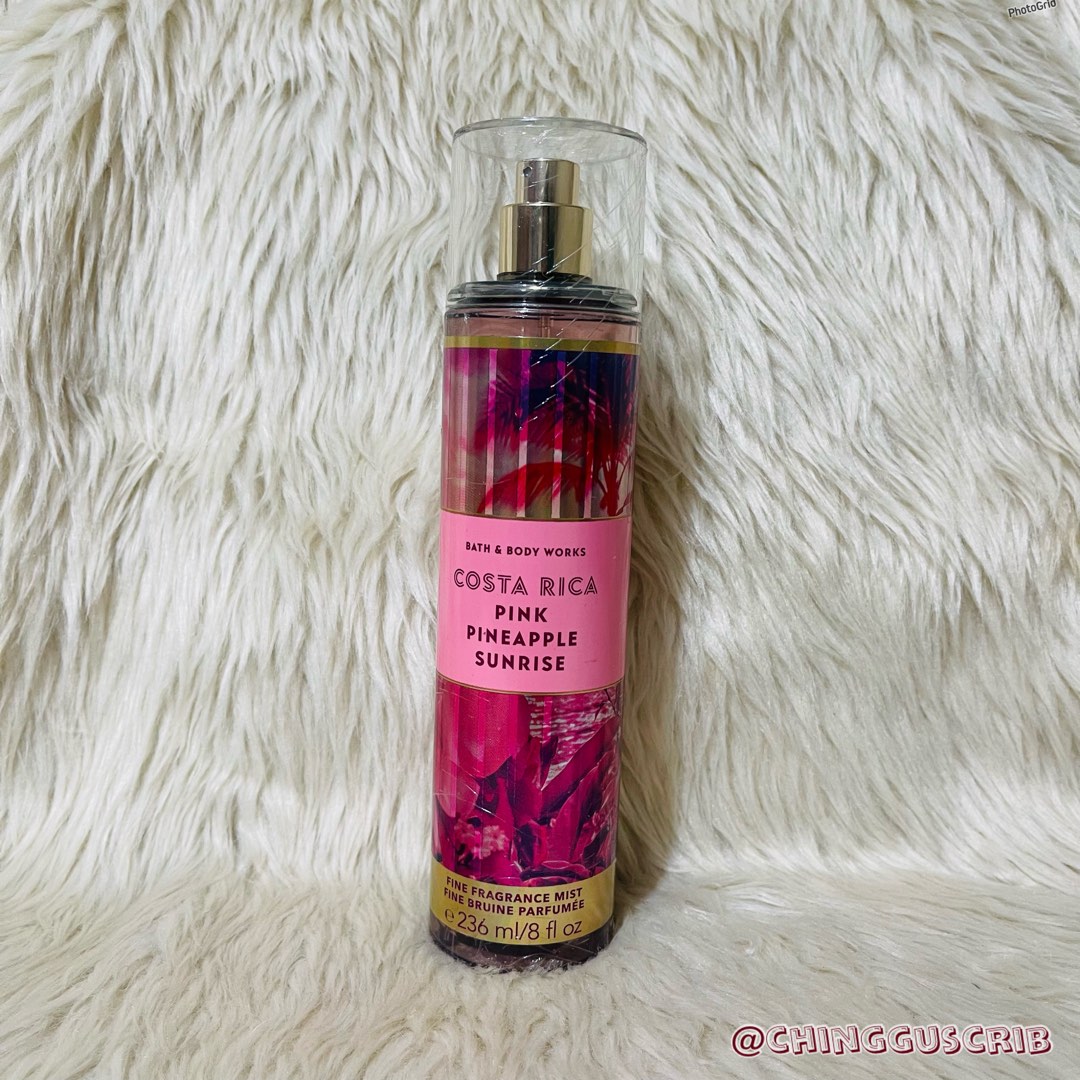 Bath & Body Works COSTA RICA Pink Pineapple Sunrise 236ml [AUTHENTIC ...