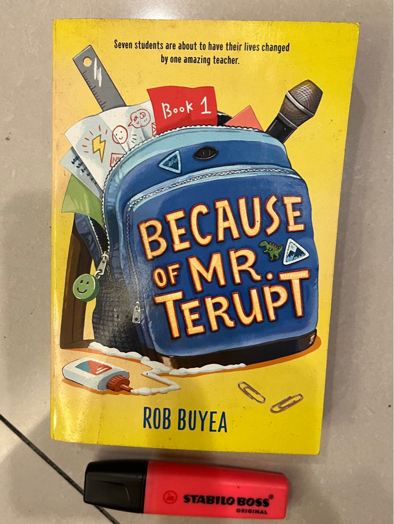 Because of Mr. Terupt by Rob Buyea, Hobbies & Toys, Books & Magazines ...