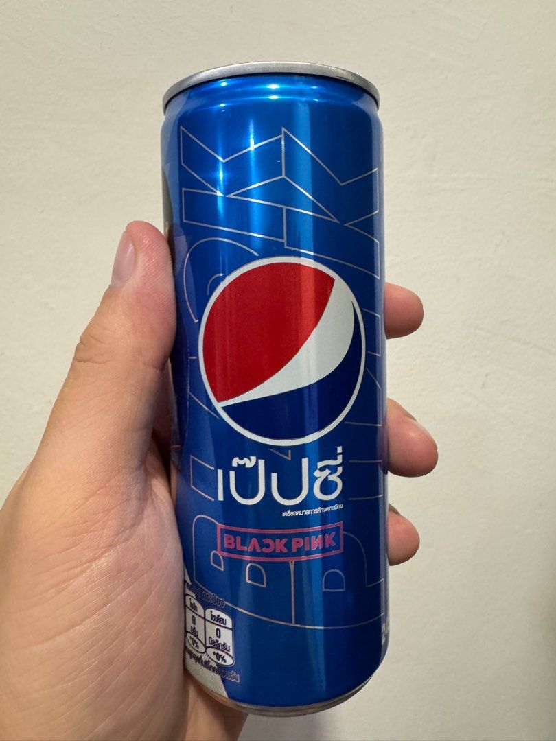 BLACKPINK LISA Pepsi can (Thailand version 245ml), Hobbies & Toys ...