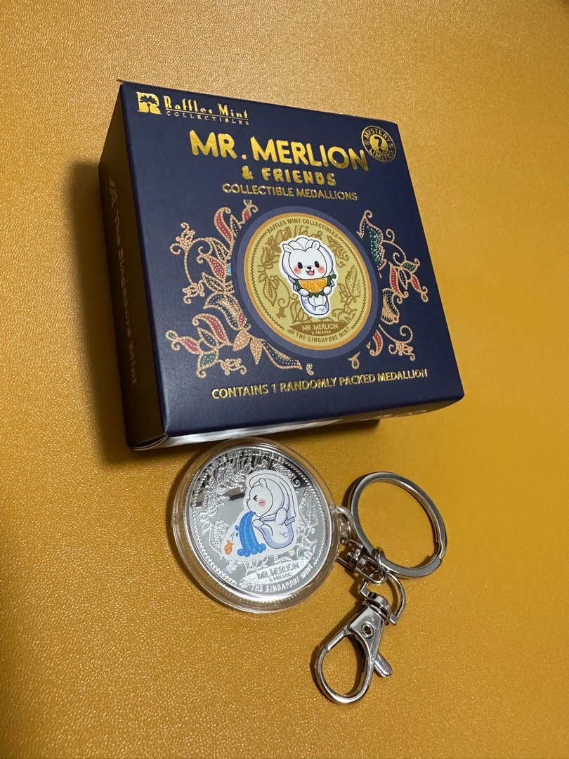 [Singapore Limited Edition] Brand New Raffles Mint Mr Merlion & Friends ...