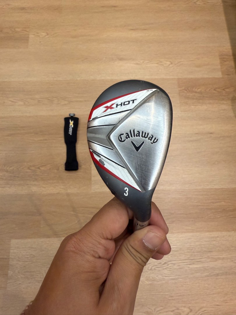 Callaway Xhot Hybrid 3 Flex R Golf Hybrid, Sports Equipment, Sports & Games, Golf on Carousell
