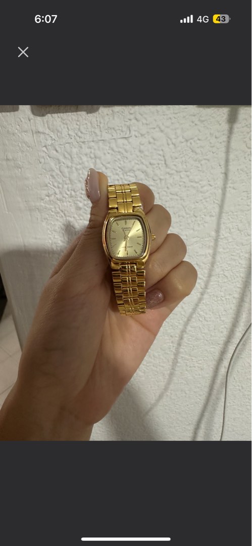 Casio good vintage watch, Women's Fashion, Watches & Accessories ...