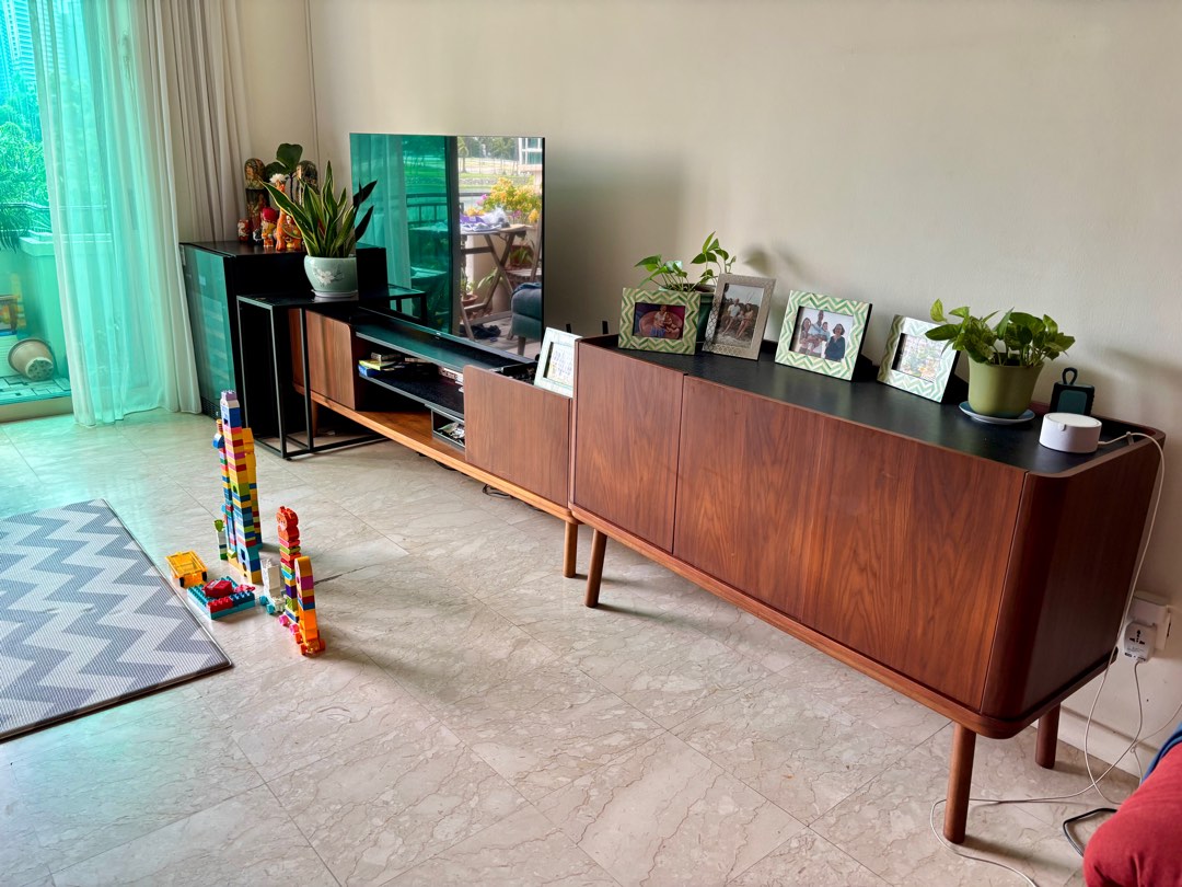 Castlery Strato TV Console + Sideboard, Furniture & Home Living ...