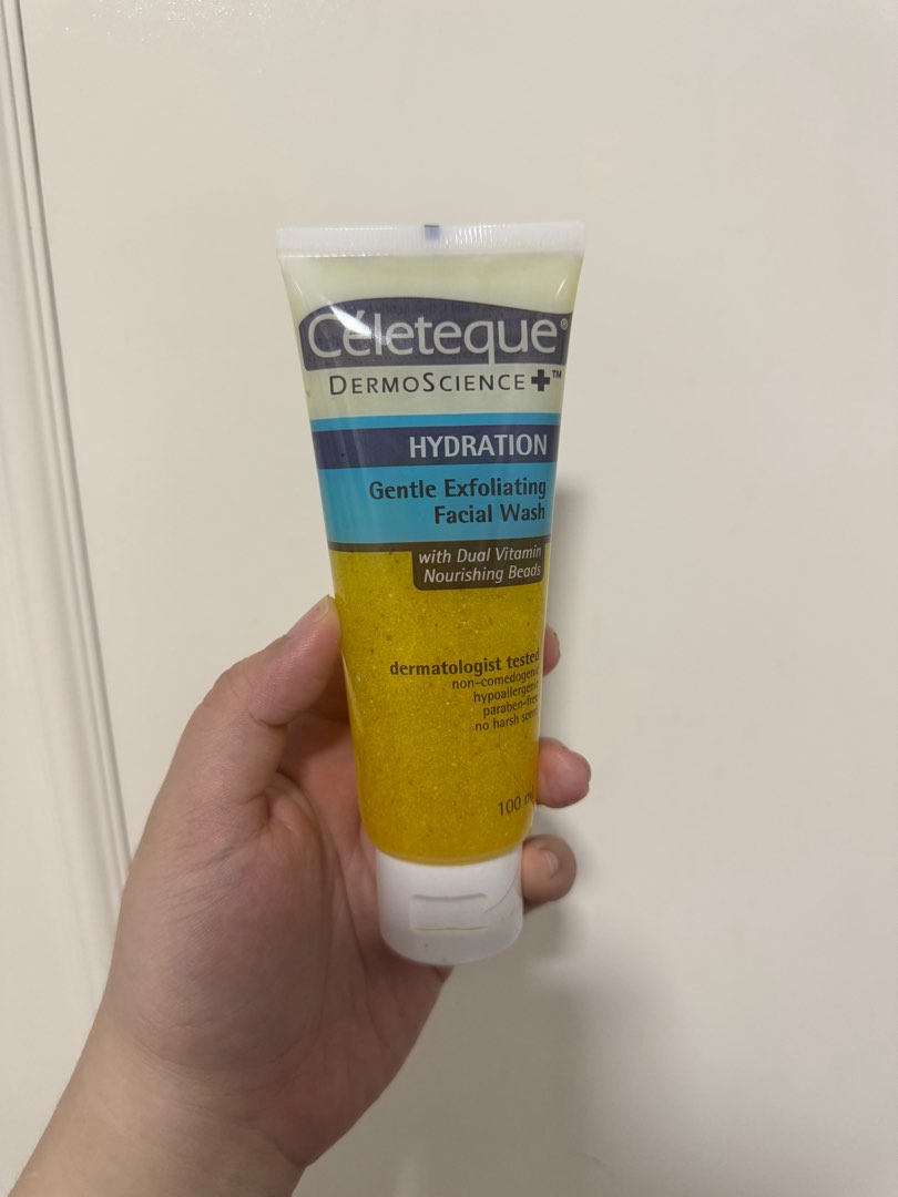 CELETEQUE hydration gentle exfoliating facial wash, Beauty & Personal ...