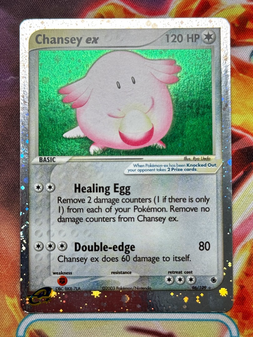 Pokemon Vintage Cards - Ruby & Sapphire - Chansey ex, Electabuzz ex ...