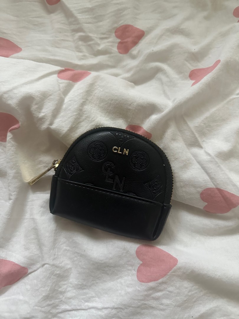 CLN black coin purse, Women's Fashion, Bags & Wallets, Purses & Pouches ...