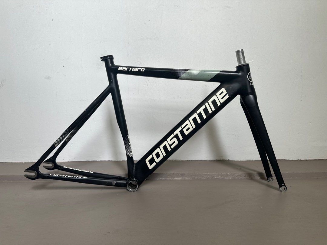 Constantine Barnard 2019 frameset for fixie fixed gear bike single speed track bicycle, Sports ...