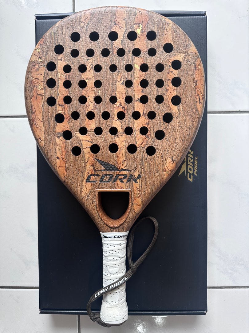 Cork Padel Racket (Premium Control II), Sports Equipment, Sports ...