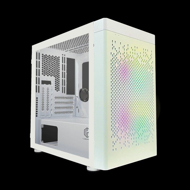 Cube Gaming Linsel Case m-atx white, Elektronik, Bagian Komputer & Aksesoris di Carousell