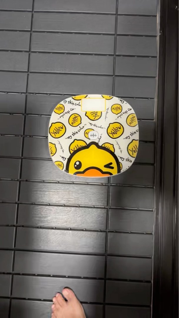 Cute Duck Digital Weighing Scale, Health & Nutrition, Health Monitors ...