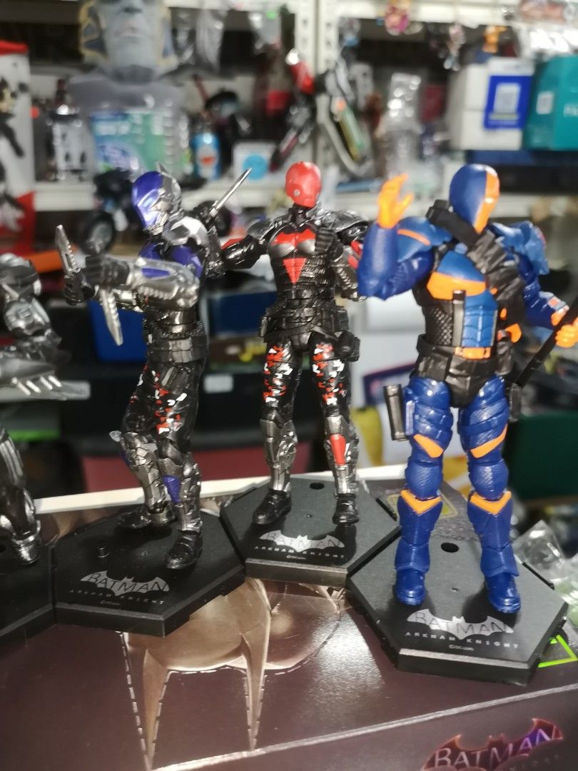 DC Batman Arkham Knight 1/18 combo set, Hobbies & Toys, Toys & Games on ...