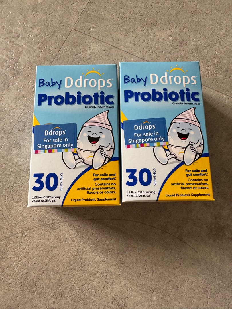Ddrops baby probiotic, Babies & Kids, Nursing & Feeding, Breastfeeding ...