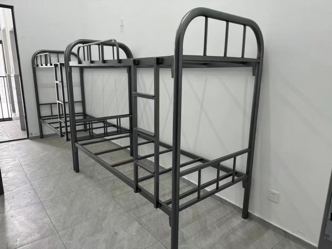 Double decker bed frame, Furniture & Home Living, Furniture, Bed Frames ...