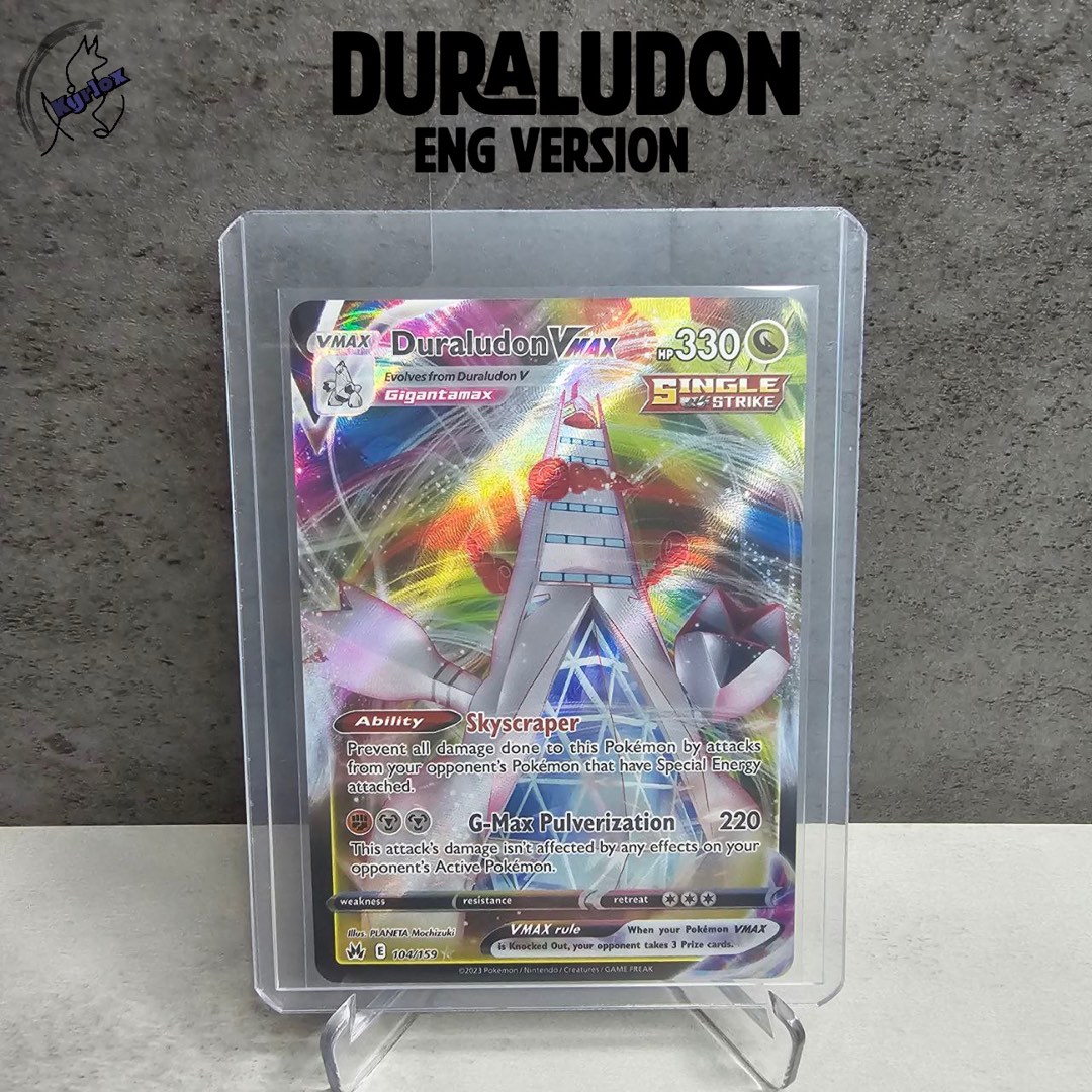 Duraludon | Pokemon Crown Zenith | Eng Version, Hobbies & Toys, Toys ...