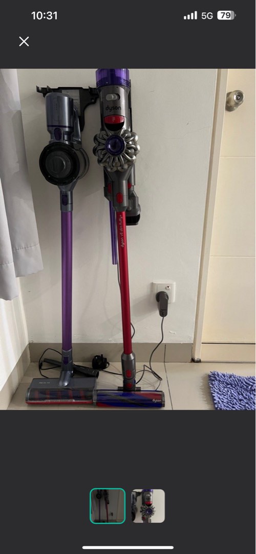 Dyson V8 slim like new ( only machine and charger), TV & Home ...