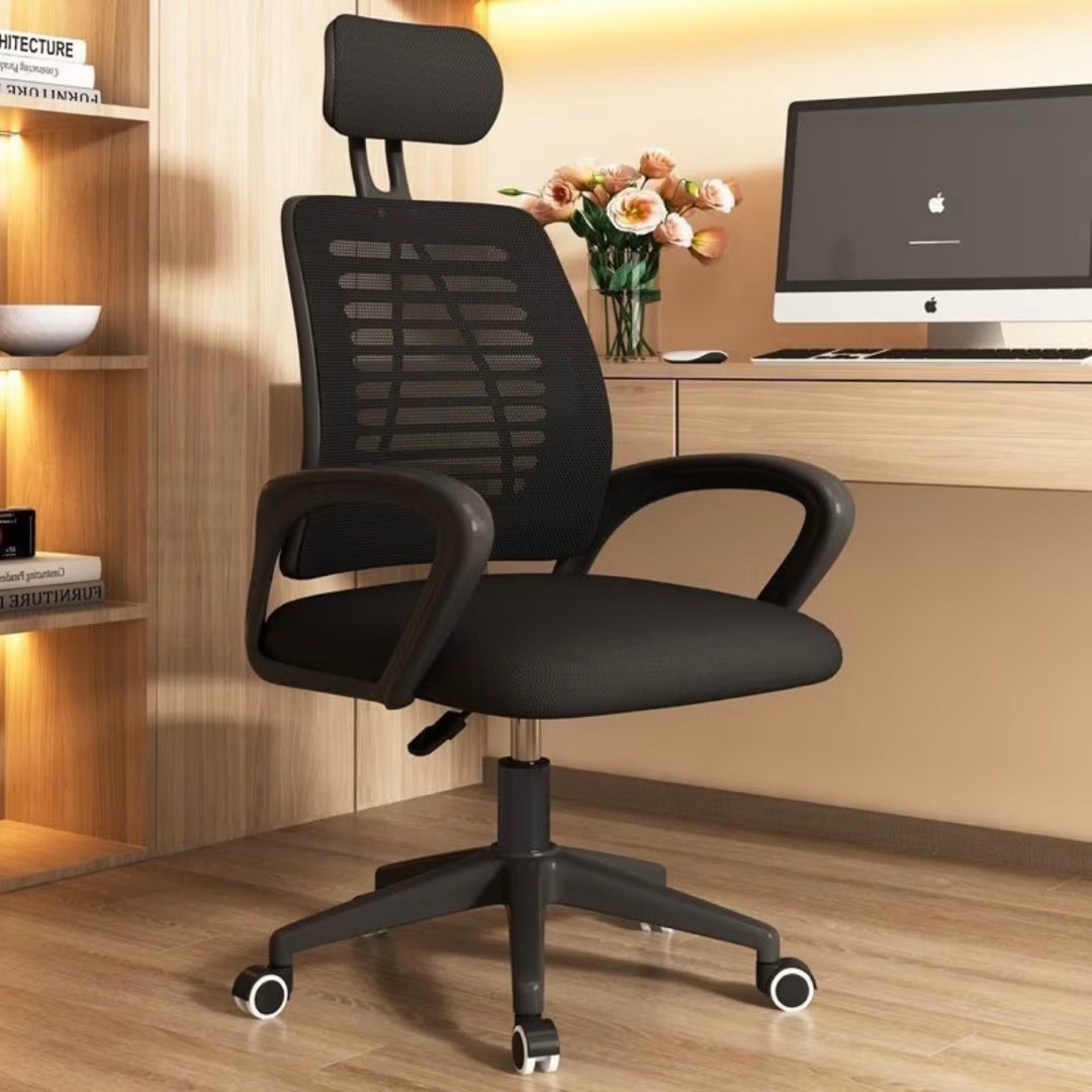 Ergonomic Swivel Mesh Office Chair | Adjustable Height Mesh Desk Chair ...
