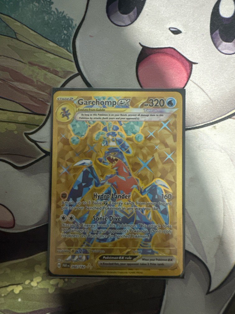 Garchomp Ex Gold Paradox Rift 260/182, Hobbies & Toys, Toys & Games on ...