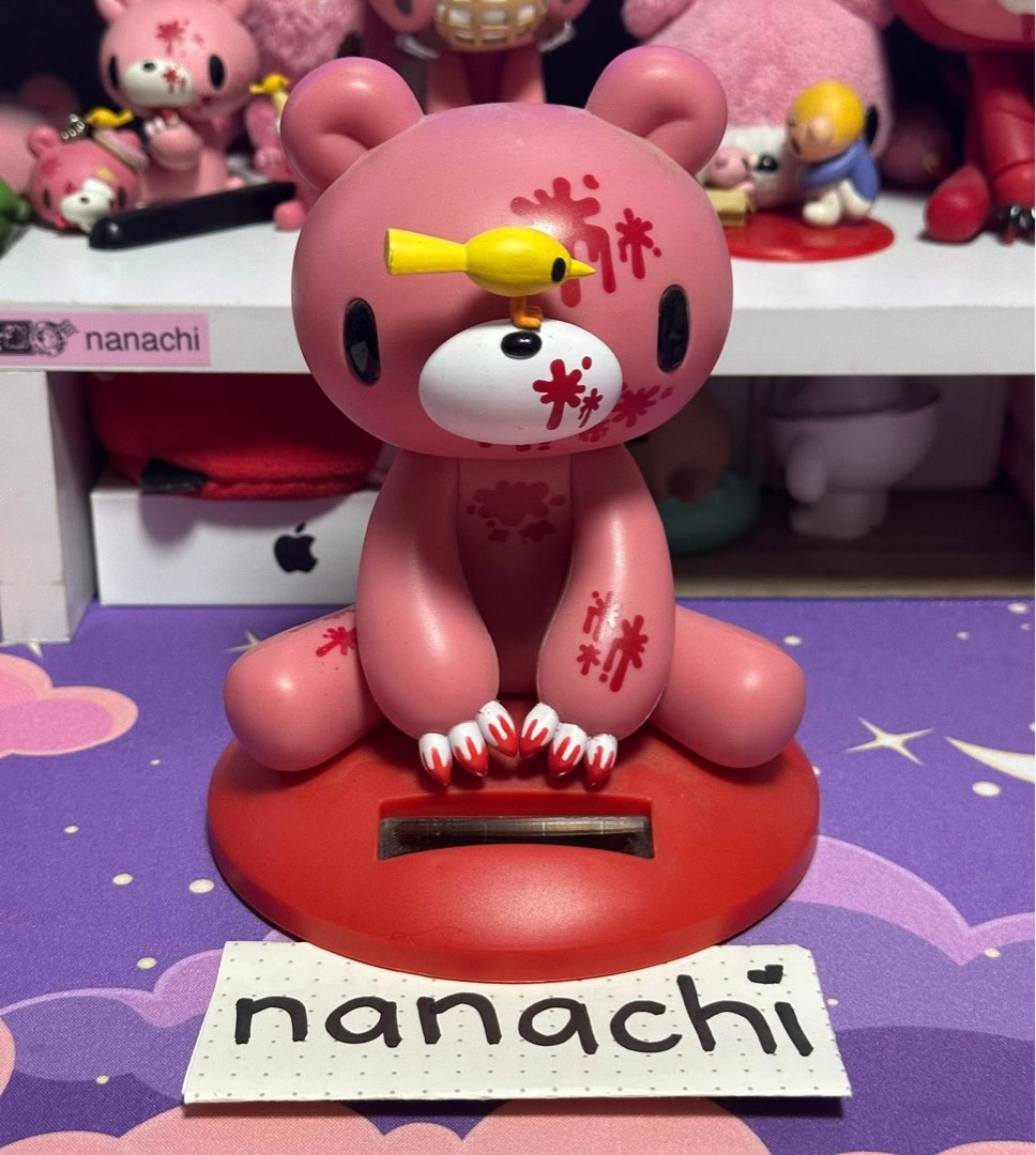 gloomy bear bloody w/ bird solar panel, Hobbies & Toys, Toys & Games on ...