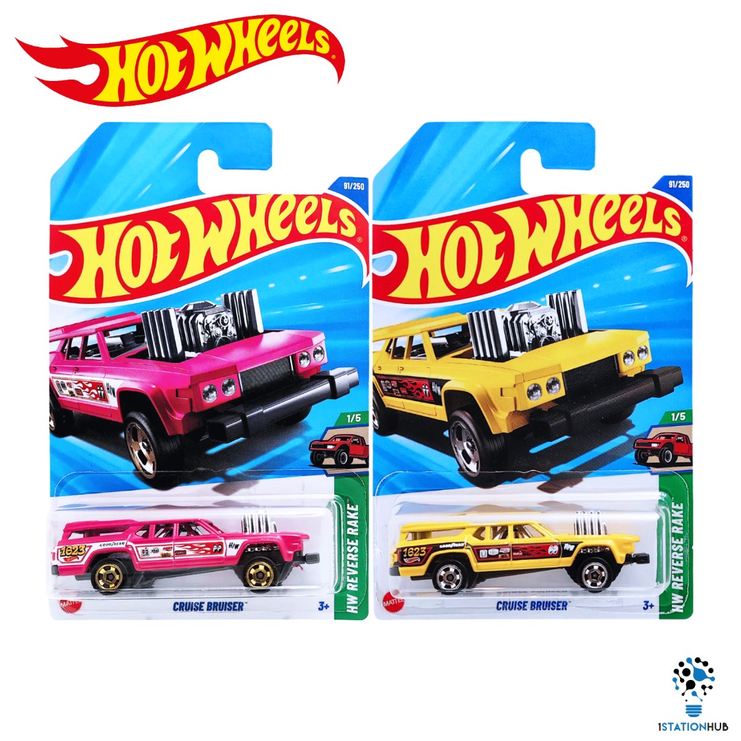 Hot Wheels HW REVERSE RAKE Cruise Bruiser Car | Hotwheels Mattel ...