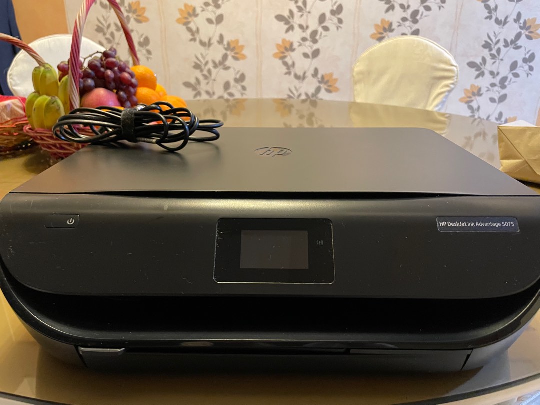 HP DeskJet Ink Advantage 5075, Computers & Tech, Printers, Scanners ...