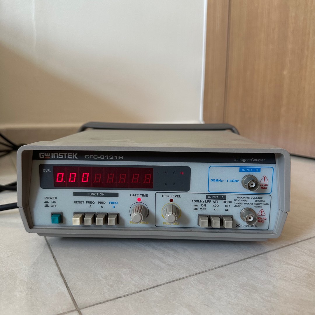 Instek GFC-8131H Frequency Counter, Computers & Tech, Parts & Accessories, Other Accessories on ...