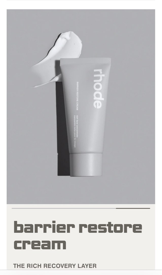INSTOCK Rhode Barrier Restore Cream, Beauty & Personal Care, Face, Face ...