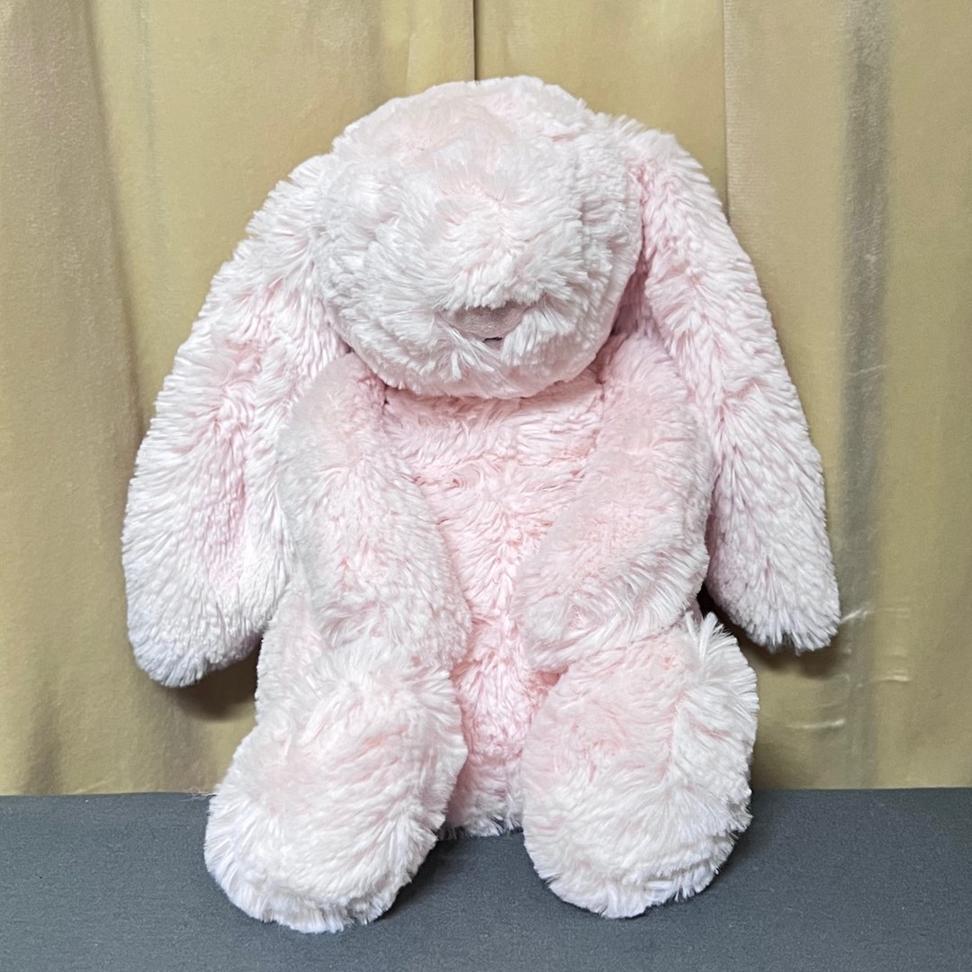 Jellycat London Bashful Bunny Medium Pastel Baby Light Pink Stufftoy ...