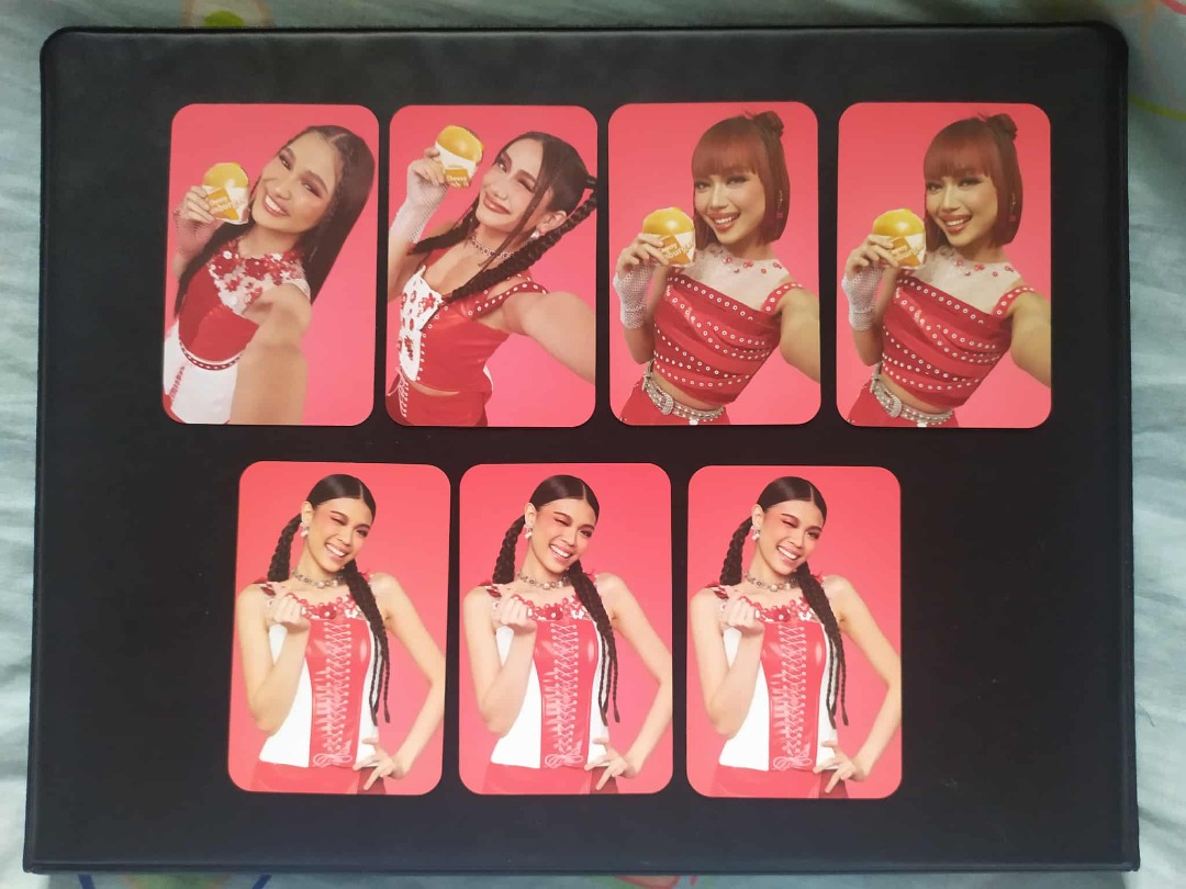 Jollibee X BINI Photocards (JolliBINI Meals) (Limited Edition) - 250 ...