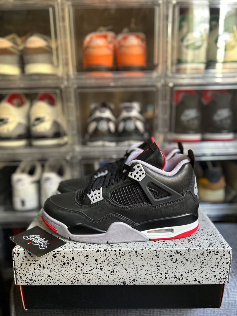 Jordan 4 Reimagined Breds, Men's Fashion, Footwear, Sneakers on Carousell