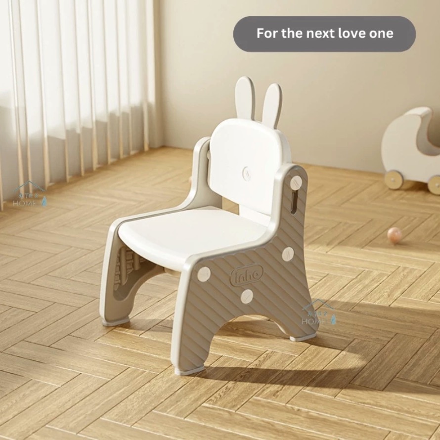 Kids Study Chair | Toddler Study Chair | Bunny Backrest Chair ...