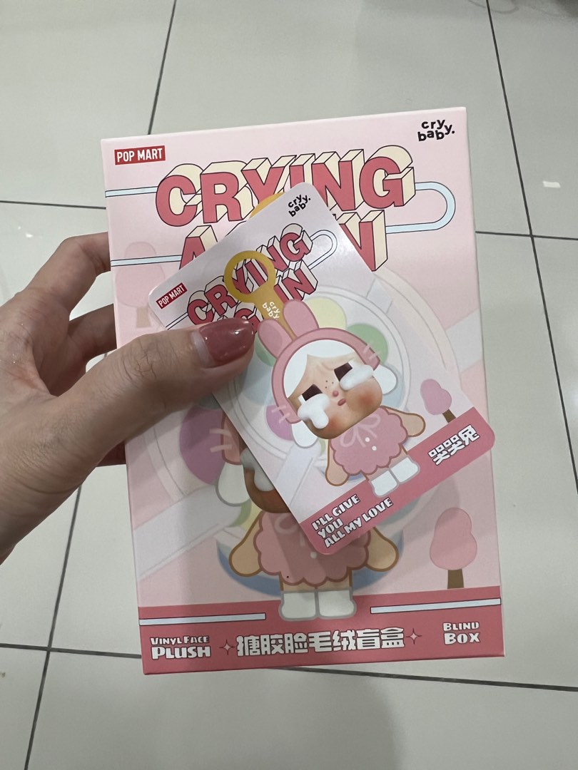 Crying baby (Pink), Hobbies & Toys, Toys & Games on Carousell