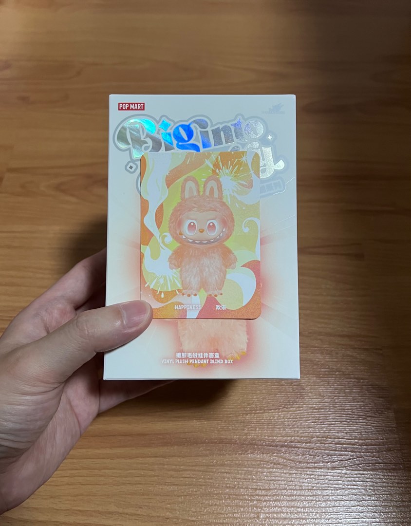 Labubu V3 Big Into Energy - Happiness, Hobbies & Toys, Toys & Games on ...