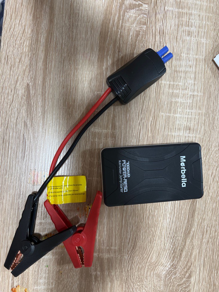 Marbella 7000mah jump starter, Mobile Phones & Gadgets, Mobile & Gadget ...