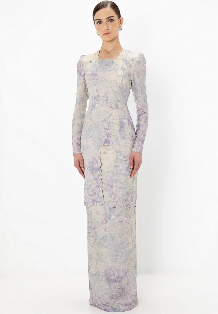 Maya Buttermilk in S by NH Nurita Harith, Women's Fashion, Muslimah ...