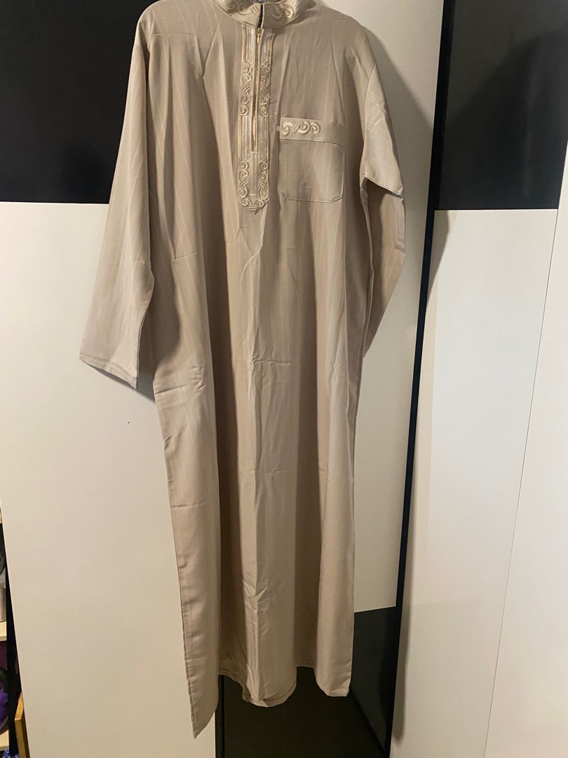 Men Kurta Jubah Design, Men's Fashion, Muslim Wear, Jubahs on Carousell